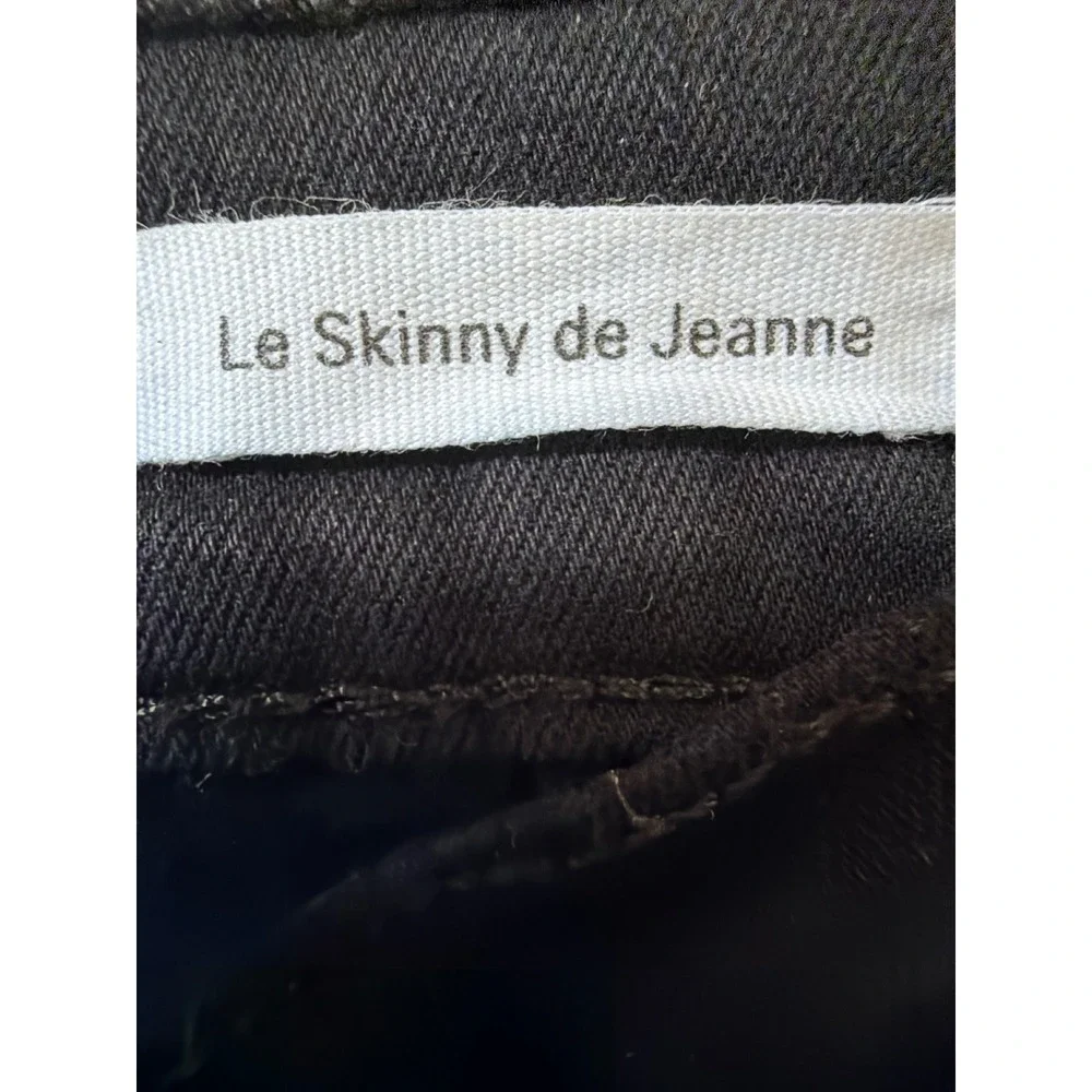Frame Denim | Jeans | Frame Le Skinny De Jeanne Film Noir Black Ruffle ...